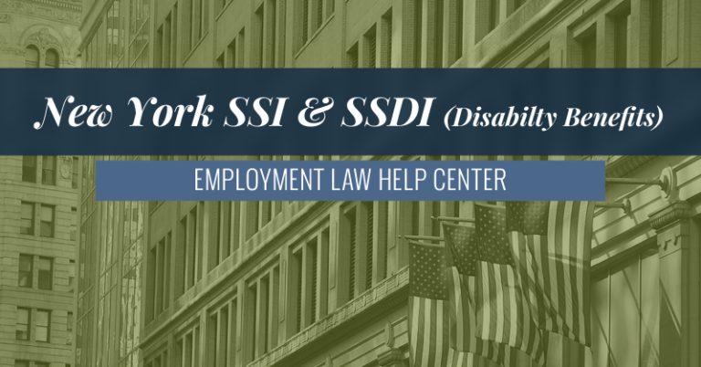 New York SSI/SSDI Benefits - Employment Law Help Center